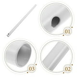 OUNONA 2 Pcs Ceiling Fan Rod Extension Replacement Extenders White ...