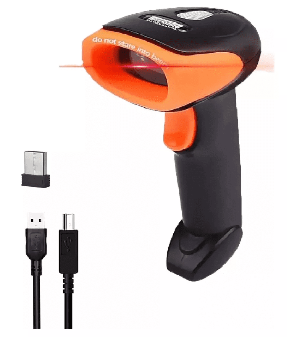Lector De Código Barras 1d/2d Inalámbrico Láser Lector Qr | Walmart en ...