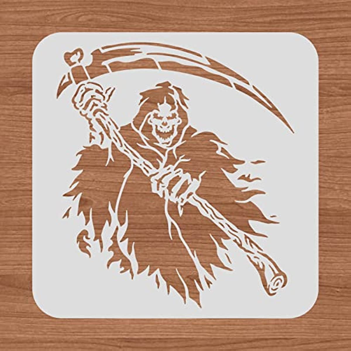 Grim Reaper Airbrush Stencils