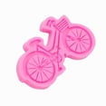 CEORPER Bicycle Keychain Mould 3D Silicone Chocolate Soap Cake Fondant ...