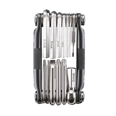 Multi Bicycle Tool (10-Function, Nickel) - Walmart.com