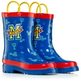 Disney Mickey Mouse Size 6 Toddler Waterproof Blue Red Rubber Rain ...