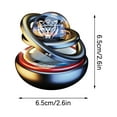 Solar Rotating Car Ornament Yannianjz Solar Powered Rotating Car Air ...