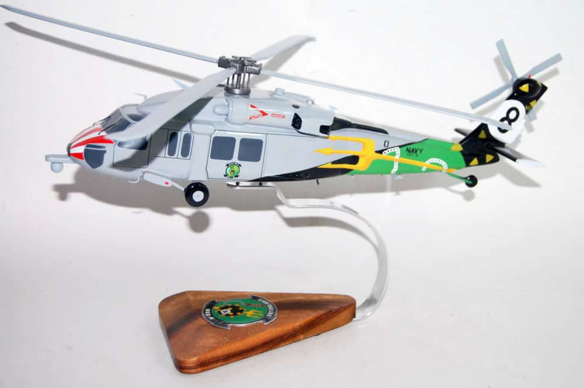 Sikorsky MH-60S Seahawk® (Knighthawk) HSC-8 Eightballers, 16 Mahogany ...