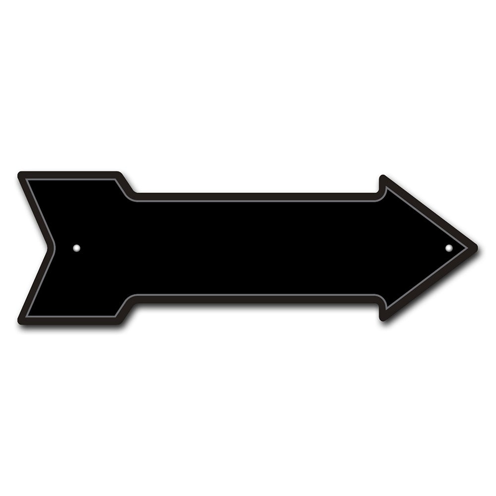 Black Arrow Sign Funny Home Décor 36" Wide - Walmart.com
