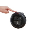 Sleek Mini Space Heater - Portable Desktop Electric Heater with Fast ...