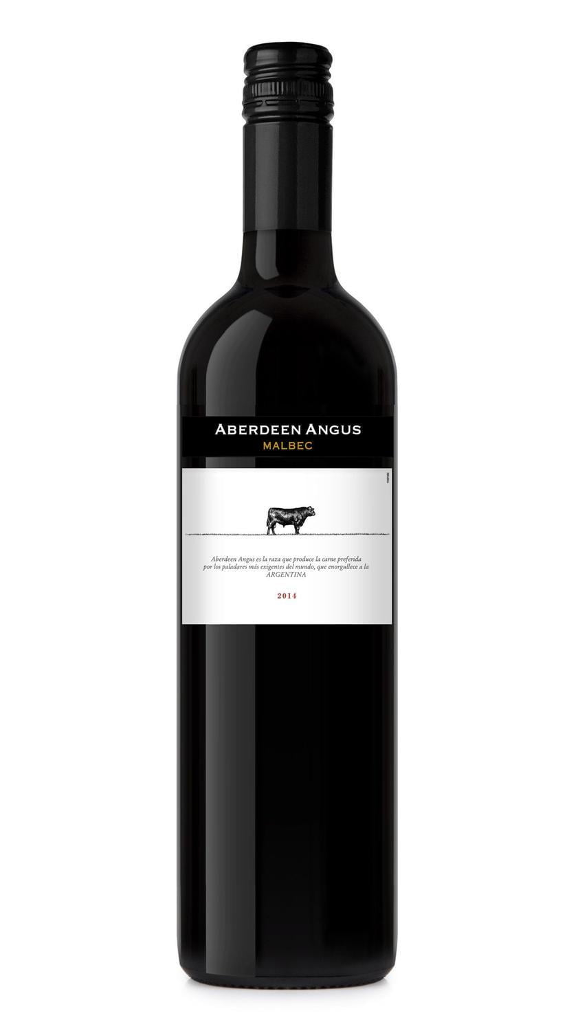 Caja de 12 Vino Tinto Aberdeen Angus Malbec Finca Flichman 750 ml Finca ...