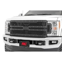 Rough Country Black Mesh Grille Insert for 2017-2019 Ford Super Duty ...
