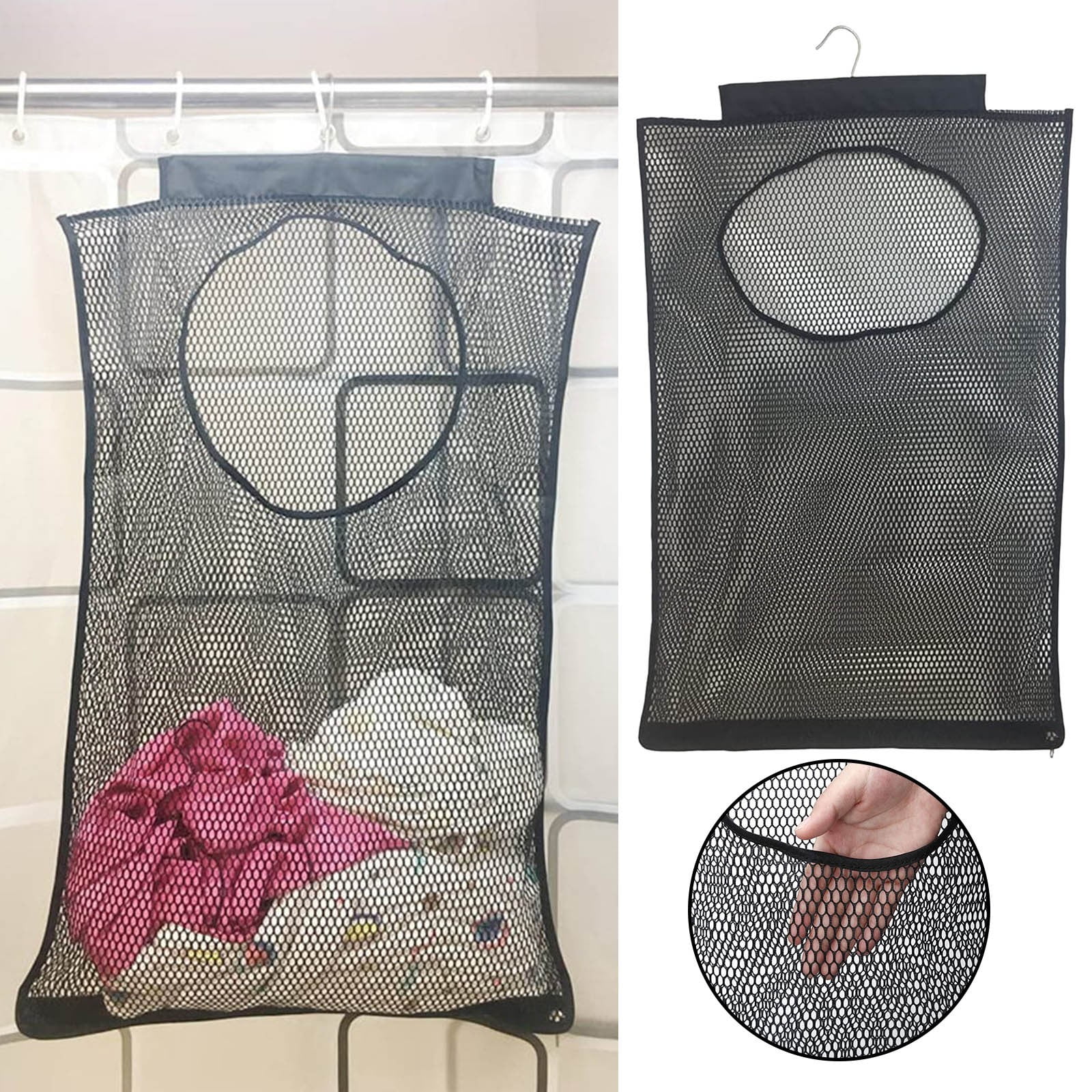Click here for Bagmrteho Wall Mounted Door Back Laundry Bag Laund... prices