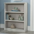 Sauder Select Engineered Wood 3-Shelf Bookcase in Glacier Oak Finish ...