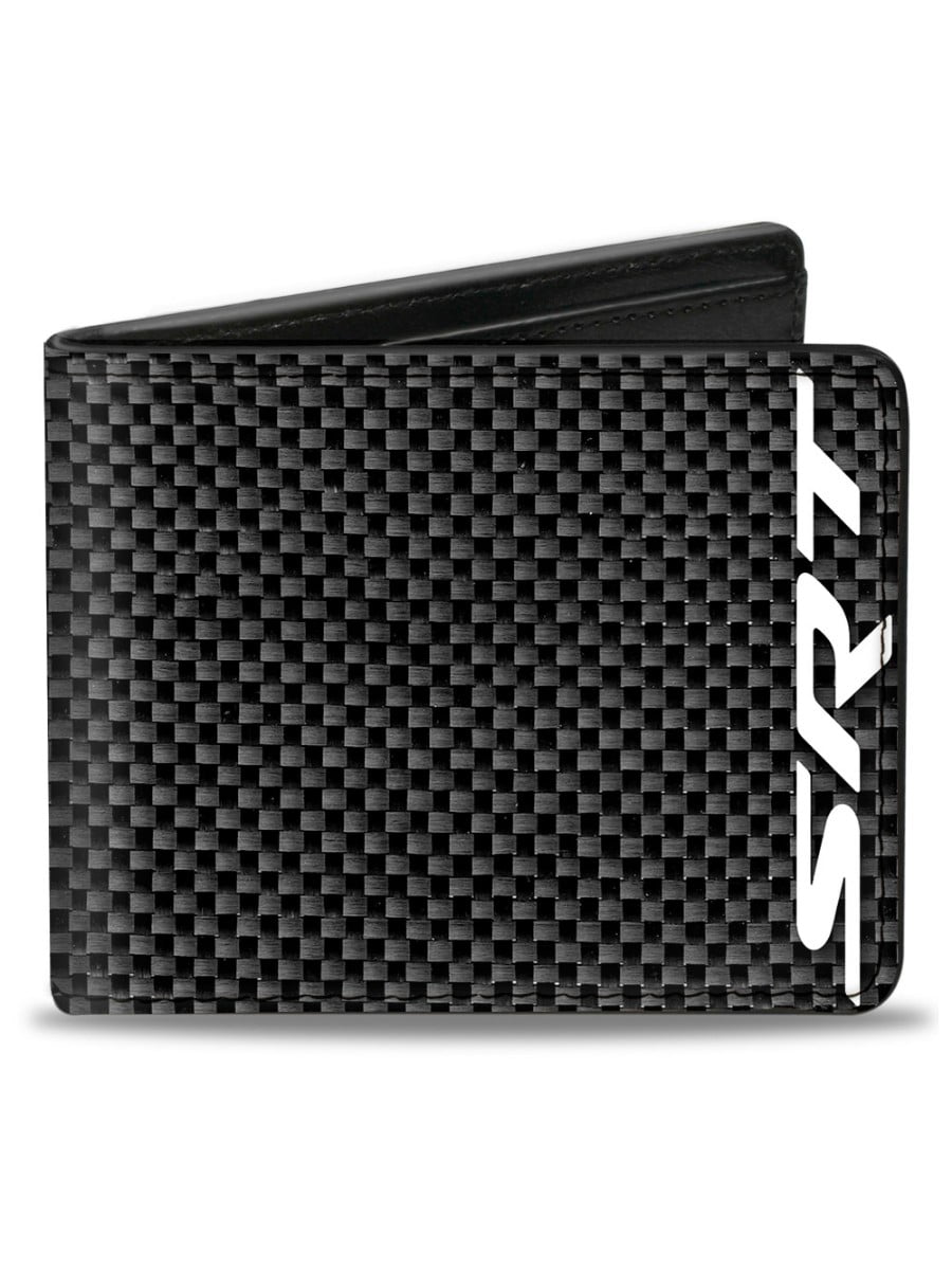 Dodge Wallet, Bifold, SRT Carbon Fiber, Vegan Leather - Walmart.com