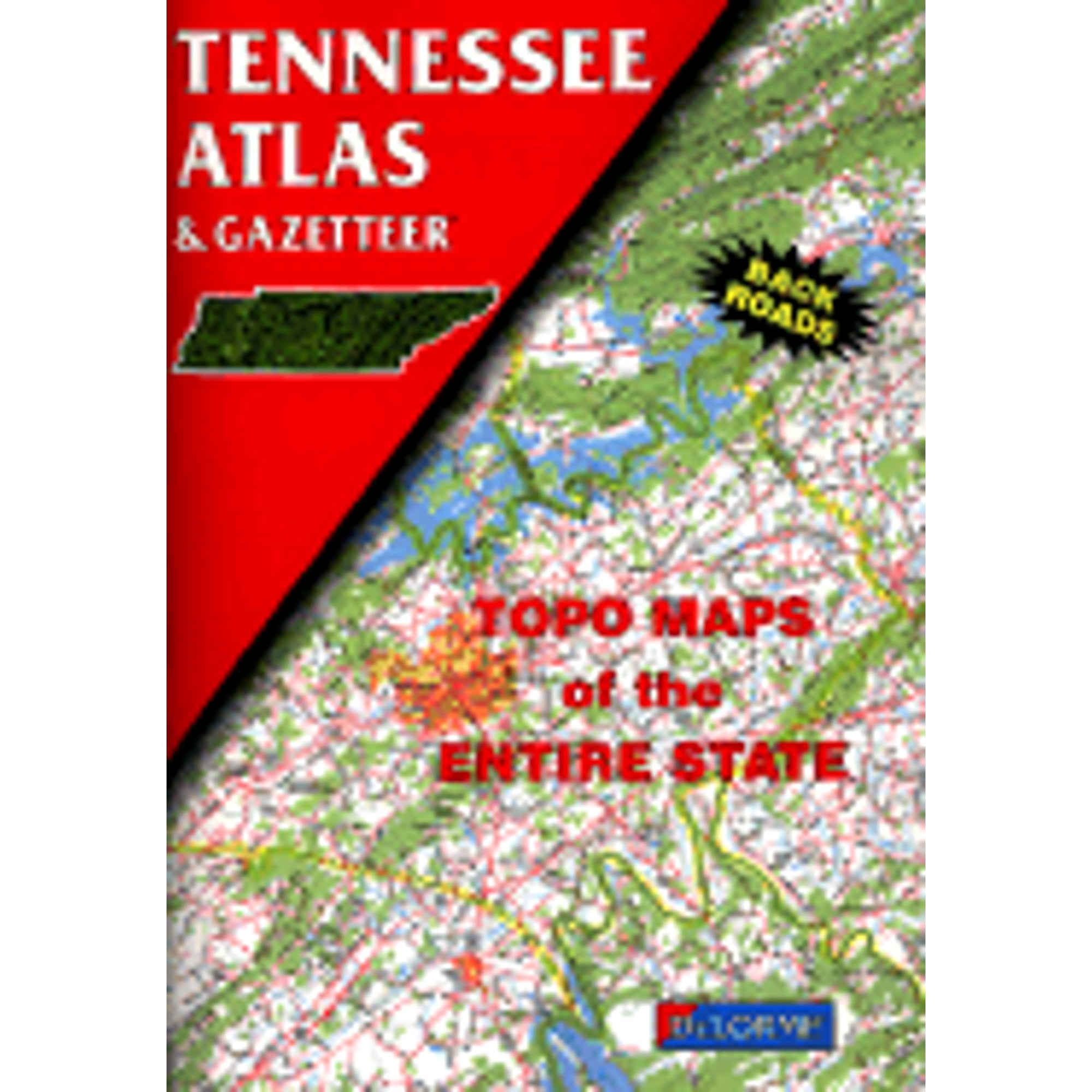 Pre-Owned Tennessee Atlas & Gazetteer (Paperback) by Delorme Publishing ...