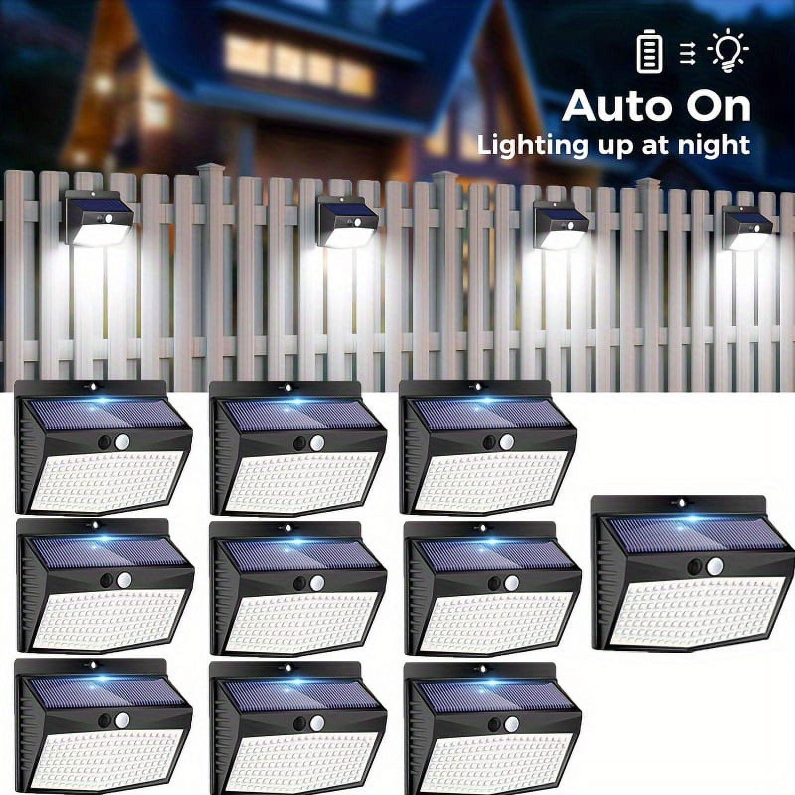 Click here for Mesase Solar Powered Motion Sensor Lights 138 Led... prices