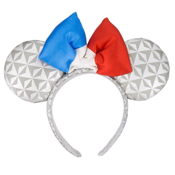 Disney - Disney Parks Epcot France Flag Minnie Mouse Ears Headband New ...