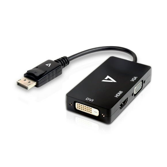 Displayport Adapter DisplayPort Male To HDMI DVI VGA Female Adapter 4 ...
