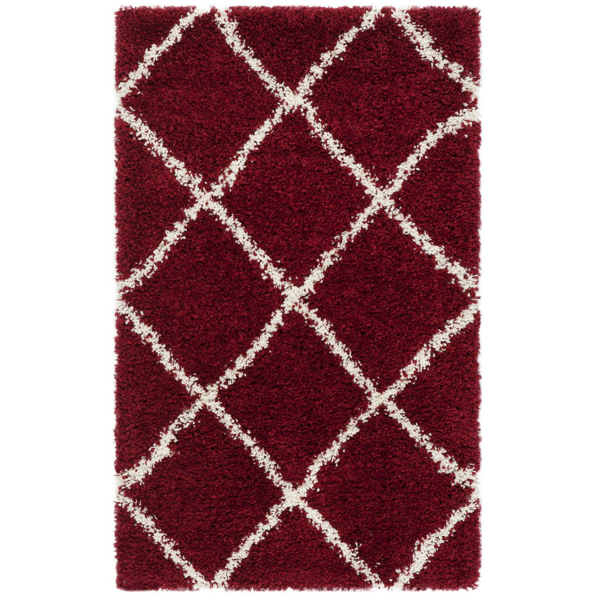 Safavieh Hudson Amias Geometric Shag Area Rug 23 X 39