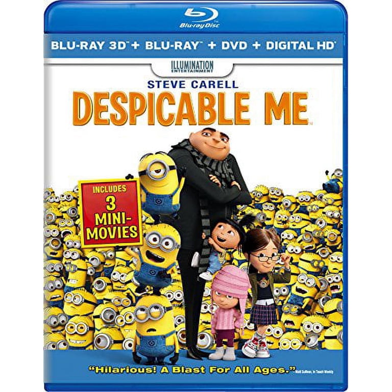 Despicable Me 3d Blu Ray