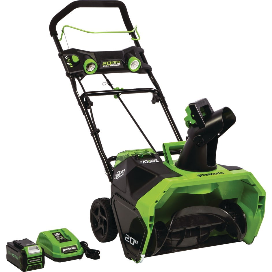 Greenworks DigiPro G-MAX 20 In. 40V Cordless Snow Blower - Walmart.com