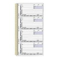 Rediform Wirebound Message Book, 5 x 2 3/4, Two-Part Carbonless, 600 ...