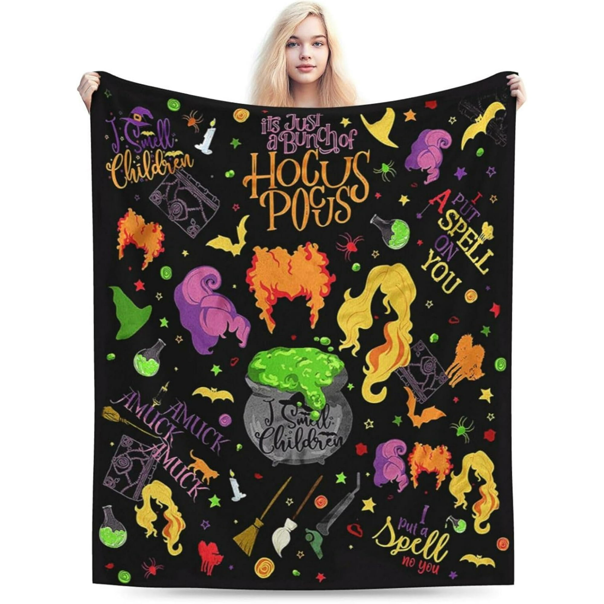 Click here for Hocus Pocus Blanket Super Soft Flannel Throw Blank... prices