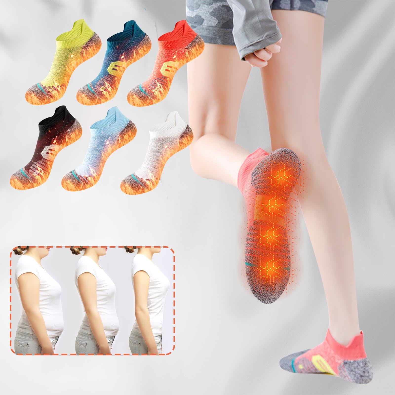 Click here for Feledorashia Self-Heating Thermal Socks For Women... prices