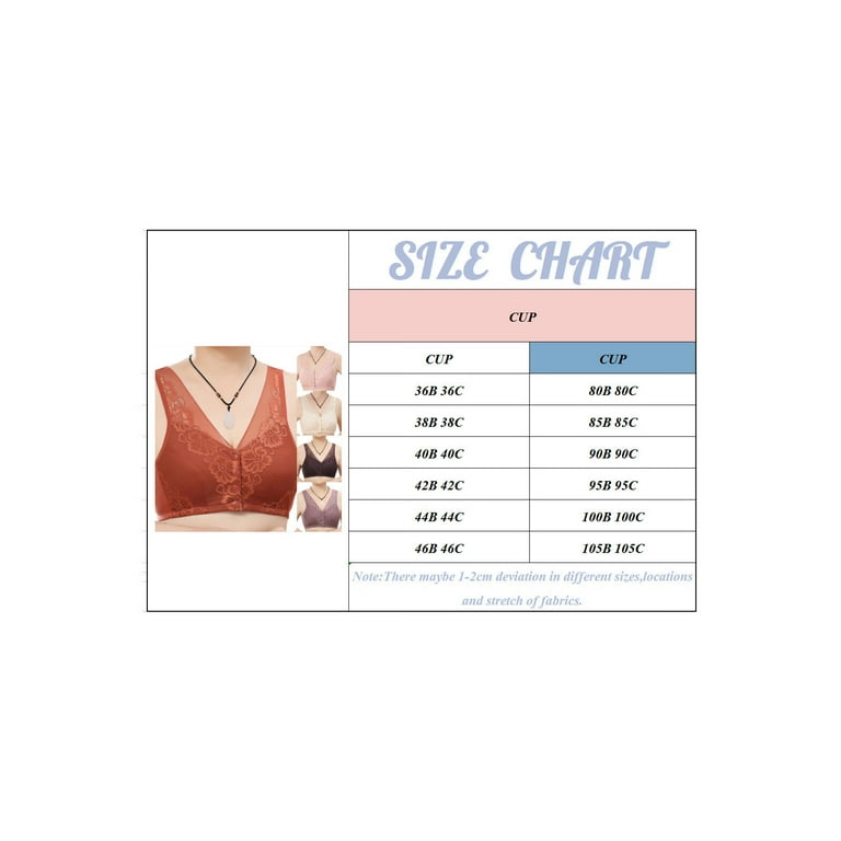 38c Bra Size Chart