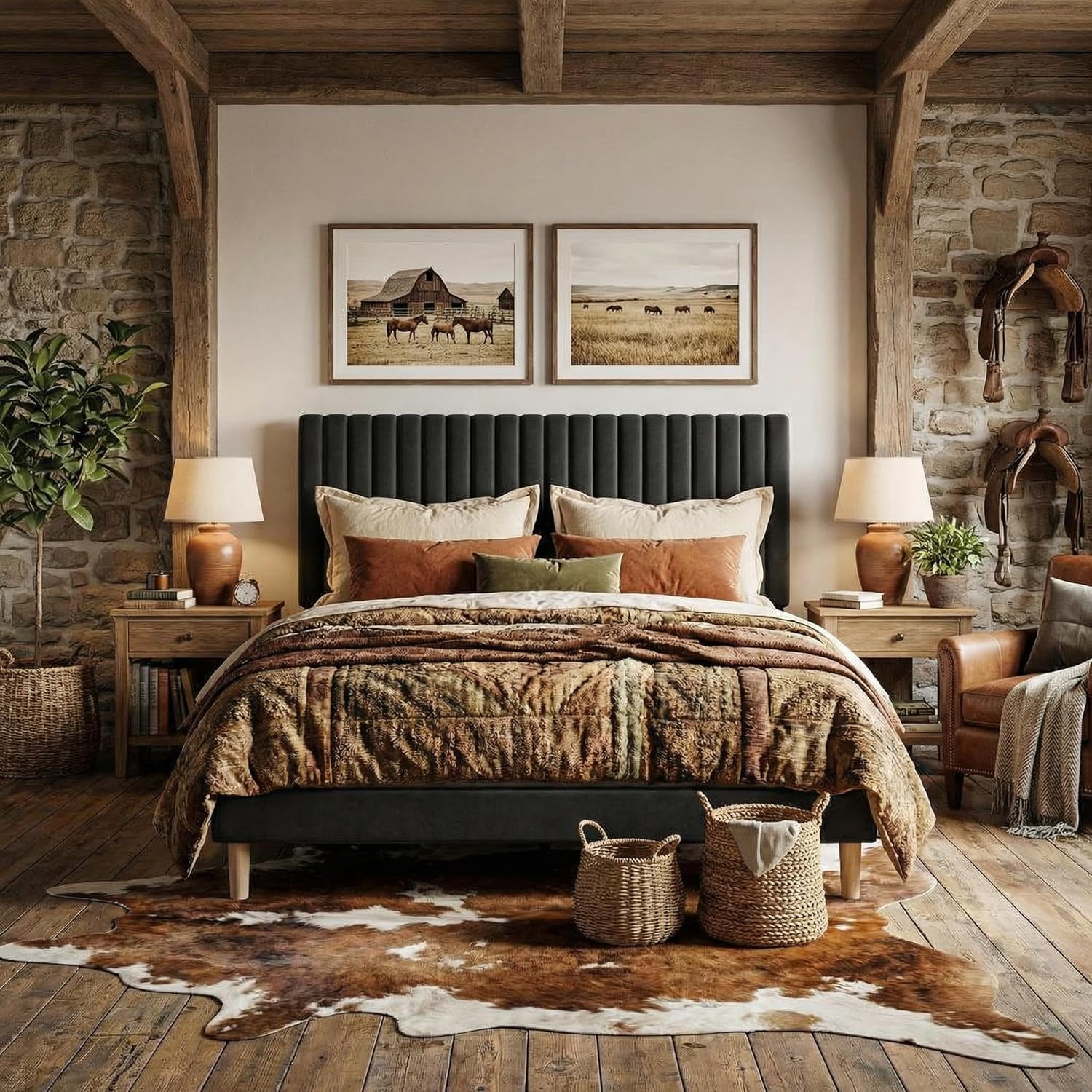 Click here for Idealhouse Queen Size Bed Frame  Upholstered Platf... prices