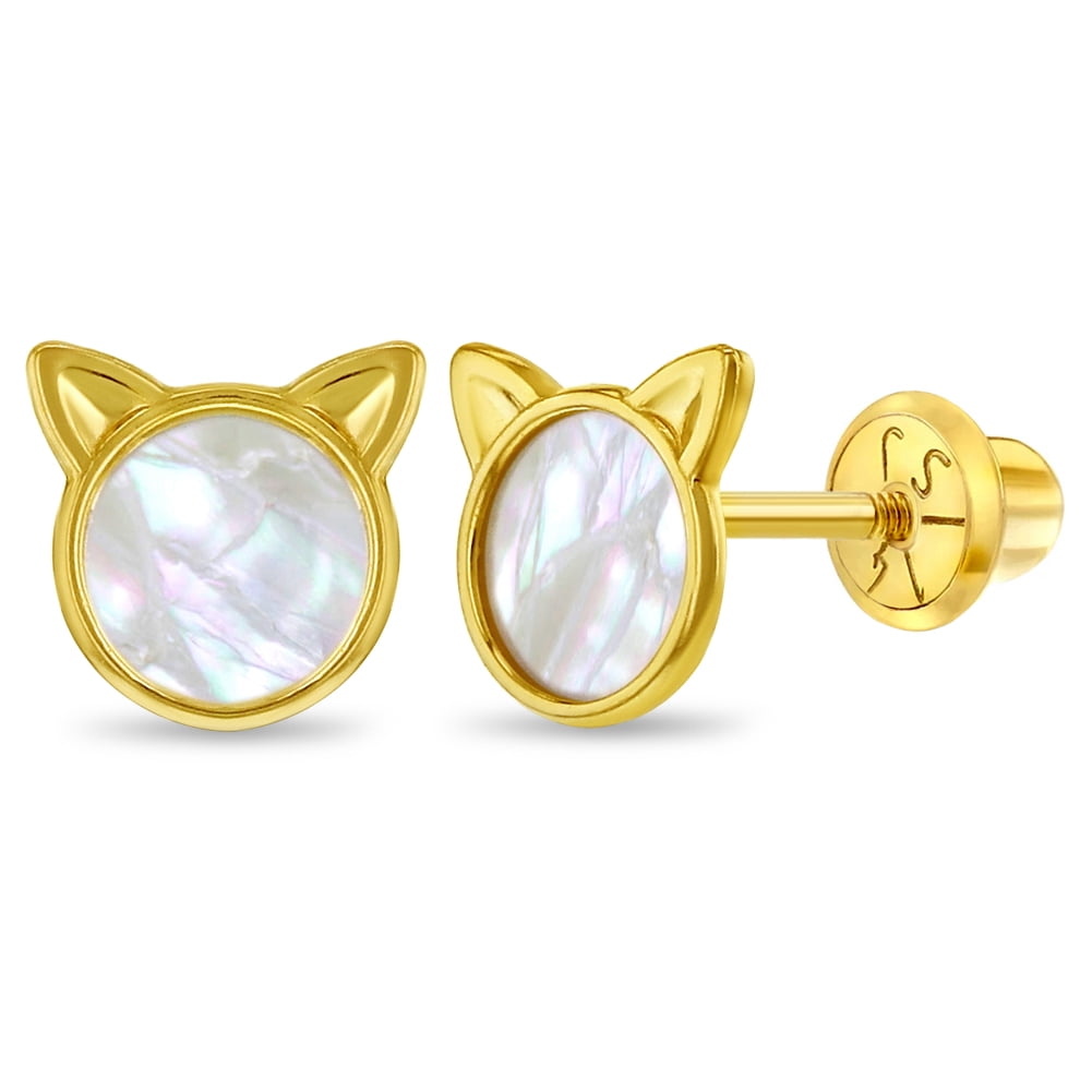 Click here for In Season Jewelry 14k Yellow Gold Mother Pearl Kit... prices