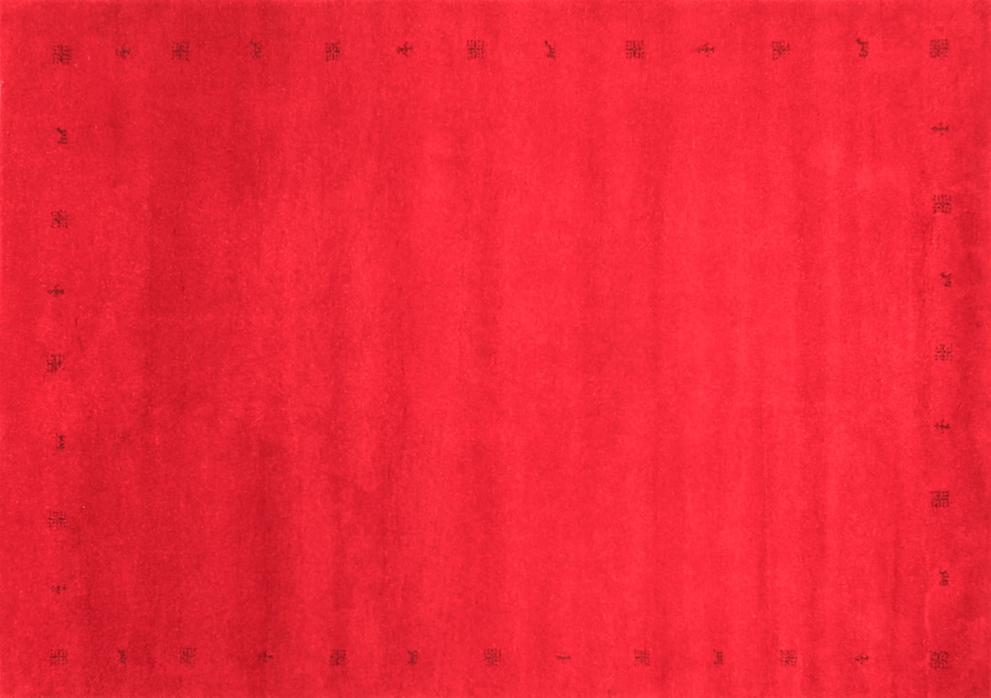 Ahgly Company Indoor Rectangle Abstract Red Contemporary Area Rugs, 2 ...