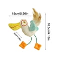 Catnip Bird Cat Toy, 4 Inch Crinkle Feather Cat Toy with Elastic Tail ...