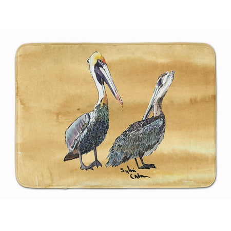 Pelican Bath Mat Machine Washable Anti-fatigue Memory Foam Kitchen Rug ...