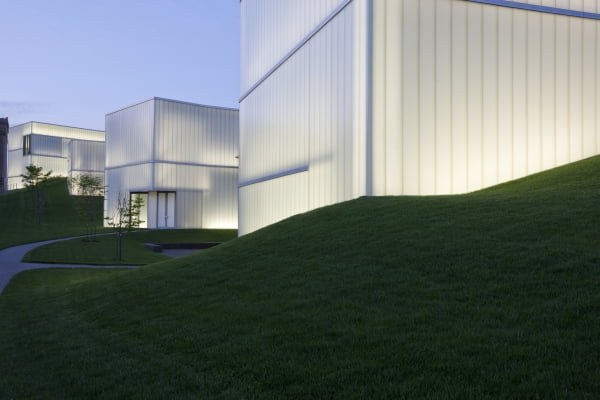 Print: Detail Of The Bloch Building, Nelson Atkins Museum Bloch, Kansas ...