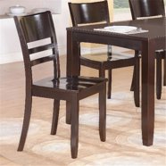 Flash Furniture Fullerton 5 Piece Espresso Wood Dining Table Set with ...