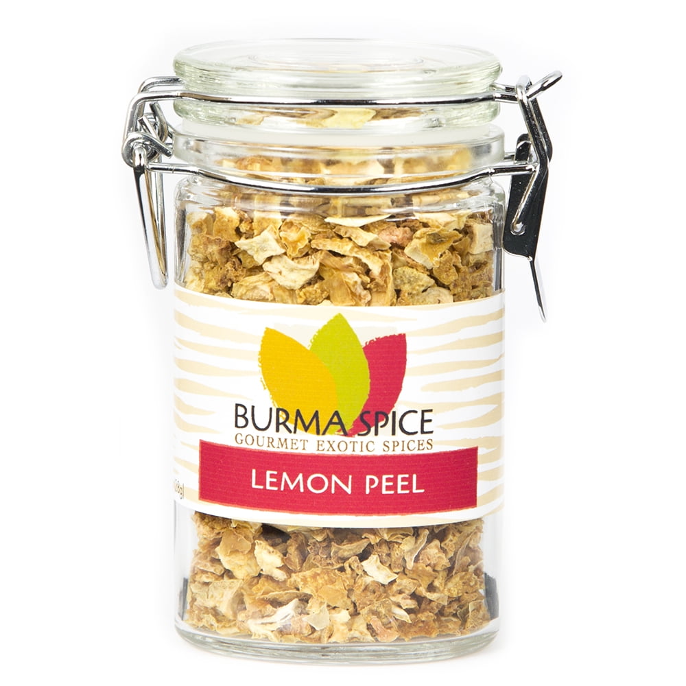 Burma Spice Lemon Peel, Dried | Dehydrated Lemon Peel | Highest Oil ...
