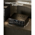 Moukey Home Theater Amplifier, 220W Bluetooth 5.0 Stereo Receiver, USB ...