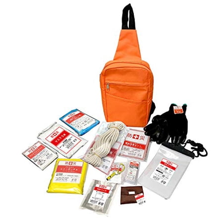 Yamazen Disaster Prevention Goods Disaster Prevention Bag 13 Piece Set ...