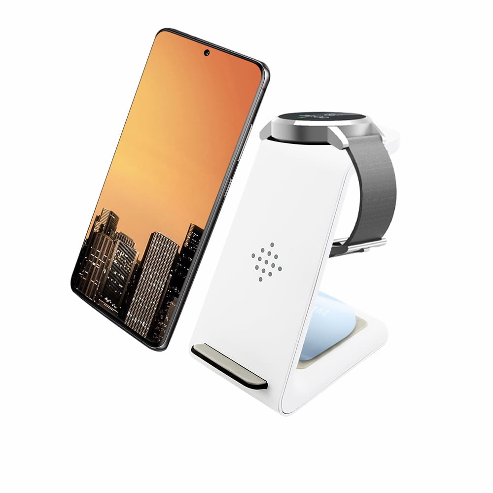 Sunoffice Samsung Wireless Charging Station 3-in-1 Stand Fast Charging ...