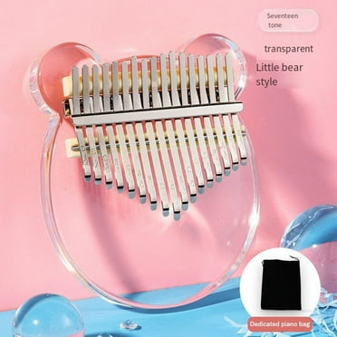 Thumb Home Kalimba Acrylic Musical Instrument Piano for Kids Five ...