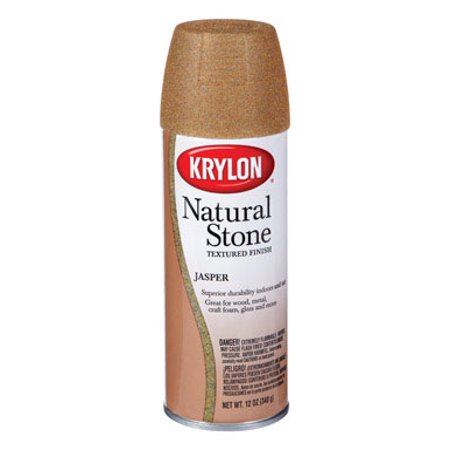 Krylon Natural Stone Paint 12oz Jasper - Walmart.com