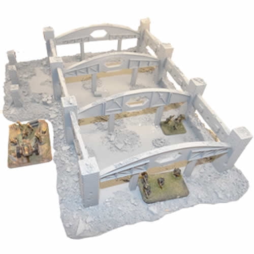 Red October Factory Ruin Stalingrad 15mm Scale Building Miniature ...