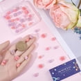 60Pcs 6 Styles Dyed Coral Carved Beads Flower Mixed Color 8~12x8~12x6.5 ...