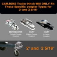 Trailer Hitch Lock, Trailer Coupler Lock, Anti Heavy-Duty Trailer Hitch ...