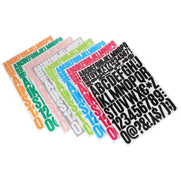 Poster Board Letters