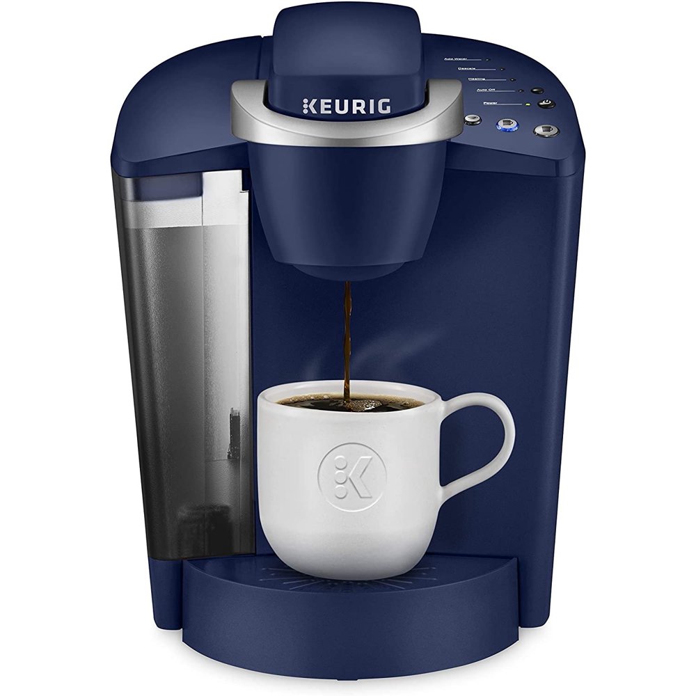 Keurig K-Classic Single Serve K-Cup Pod Coffee Maker, Patriot Blue ...