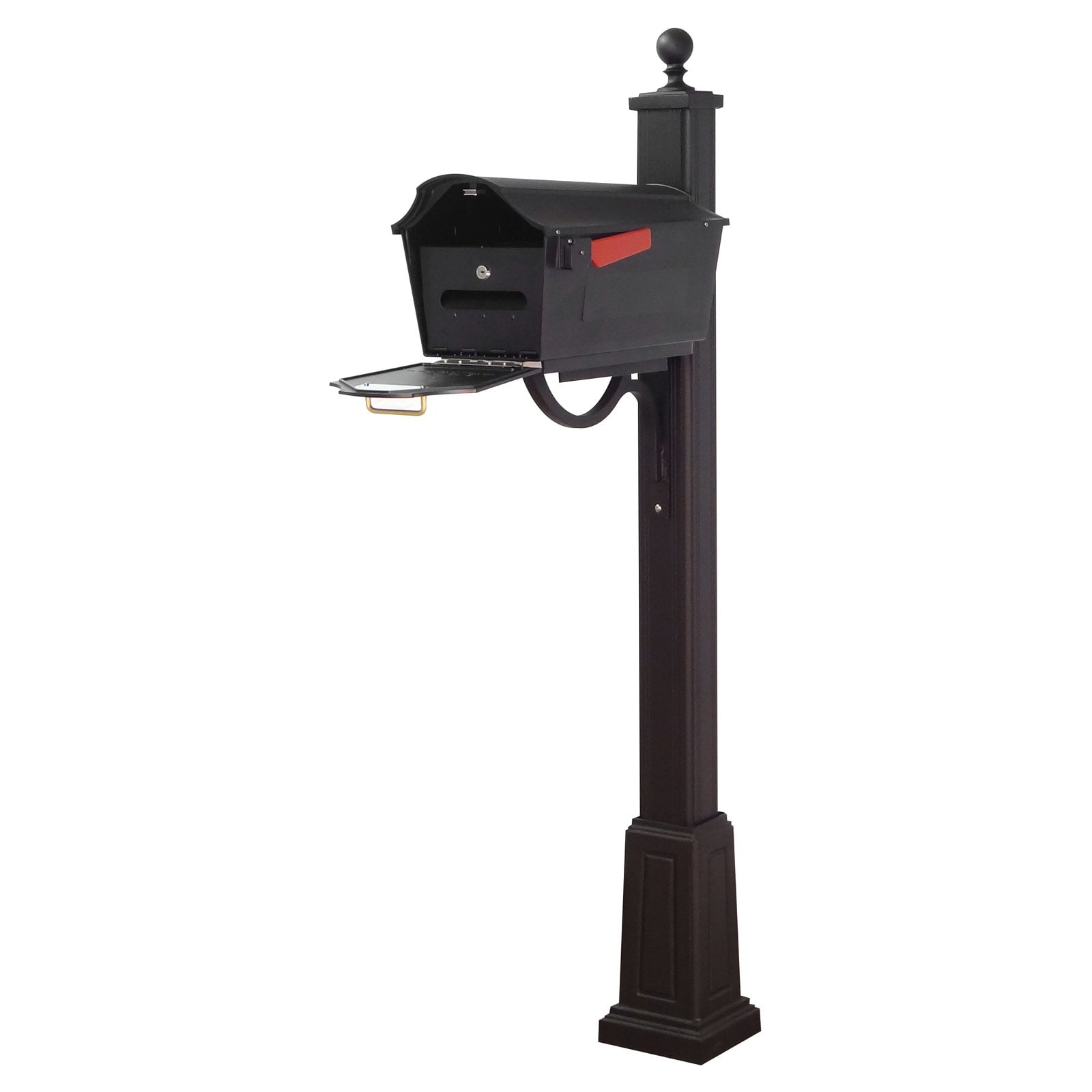 Special Lite Products Town Square Curbside Mailbox with Locking Insert ...