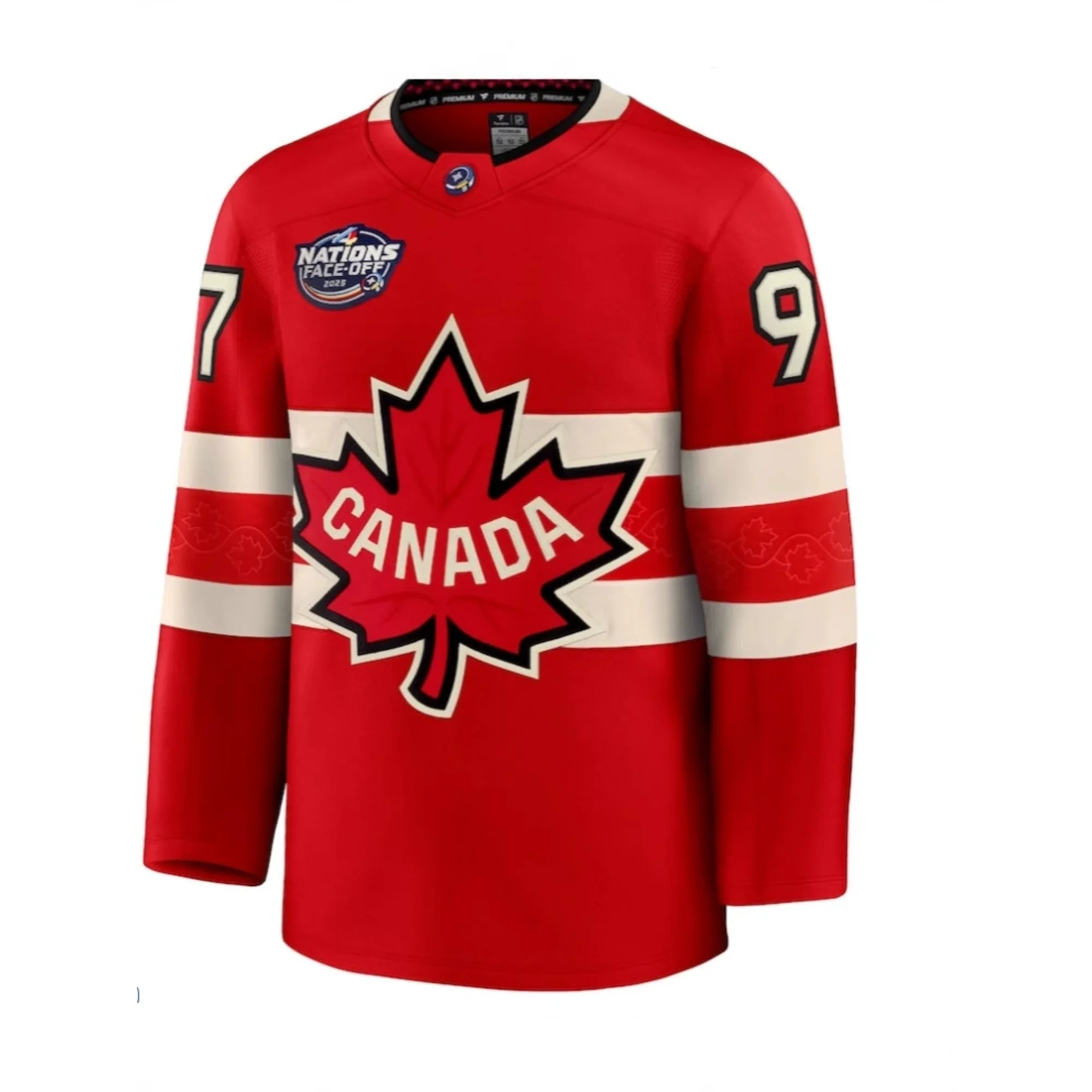 Click here for New Canadian National Team Embroidered Hockey Jers... prices