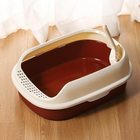 wolftale Cat Litter Box Kitten Toilet Pet Litter Tray Bedpan Cat Litter ...