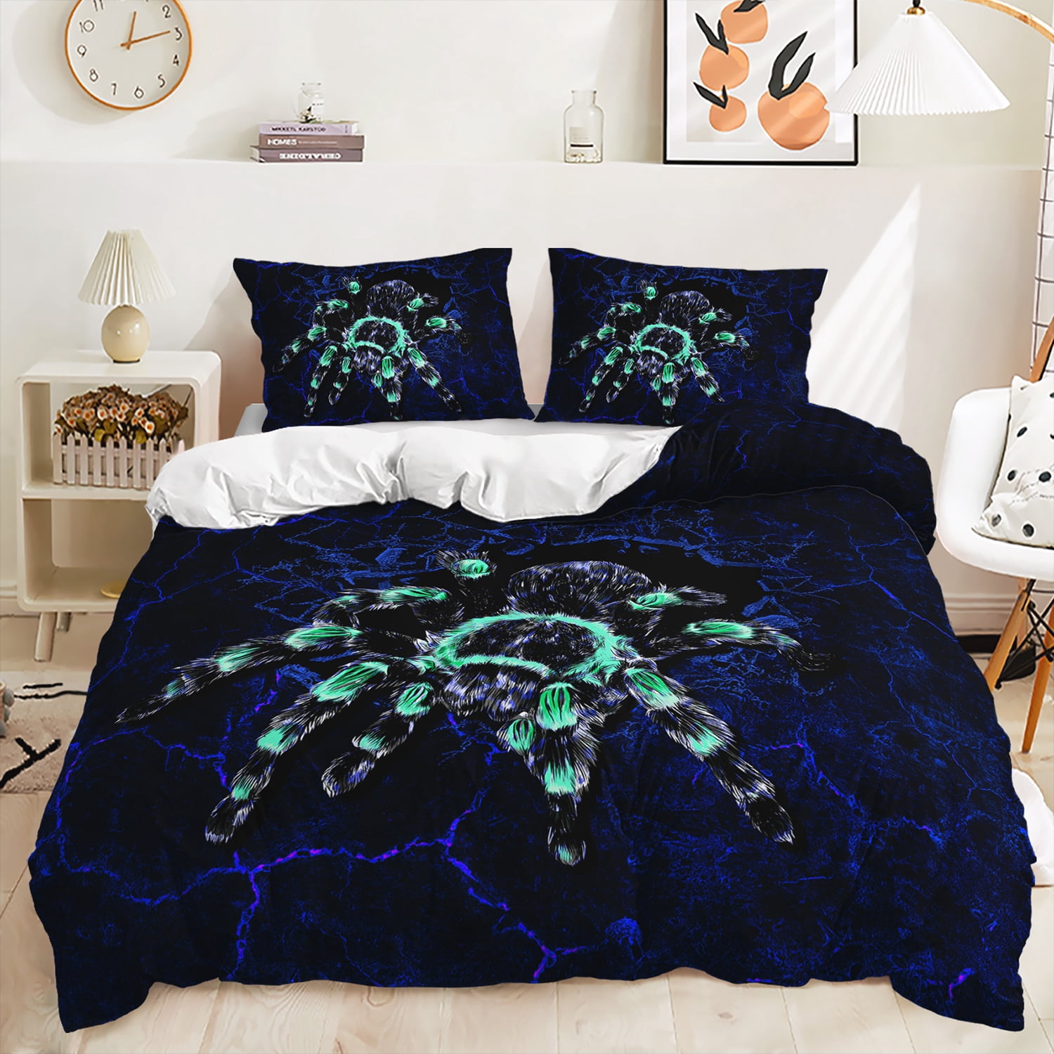 Hosima 3-piece 3D Digital Printing Quilt Cover Full Size Animal Pattern ...