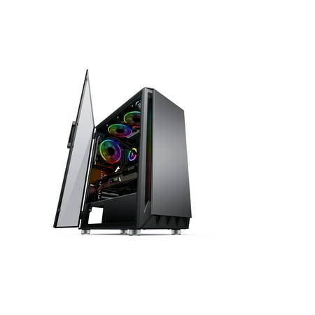 Segotep GANK 5 Gaming Computer PC Case Support ATX Micro-ATX, MINI-ITX ...