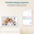 Digital Calendar 21.5 Inch Touch Screen, Electronic Wall Calendar ...